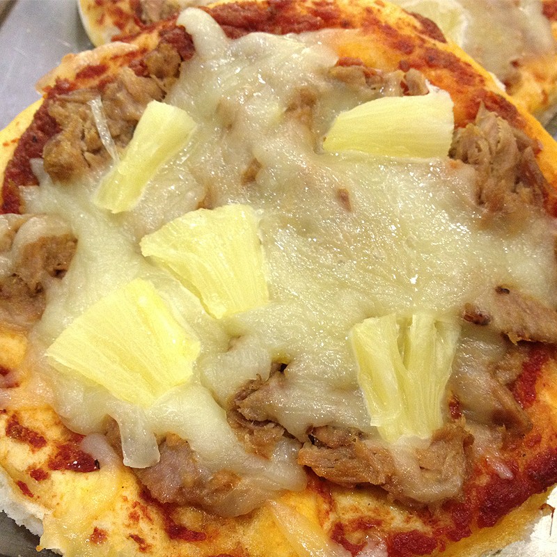 Mini Pizza de Atum e Ananás (Un)