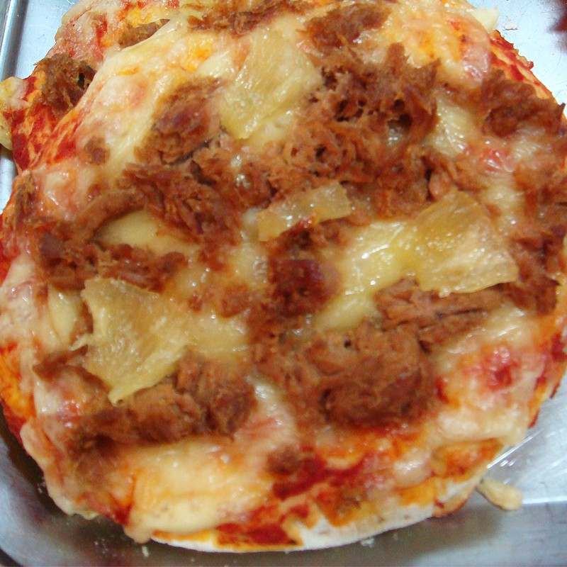 Mini Pizza de Atum e Ananás (Un)