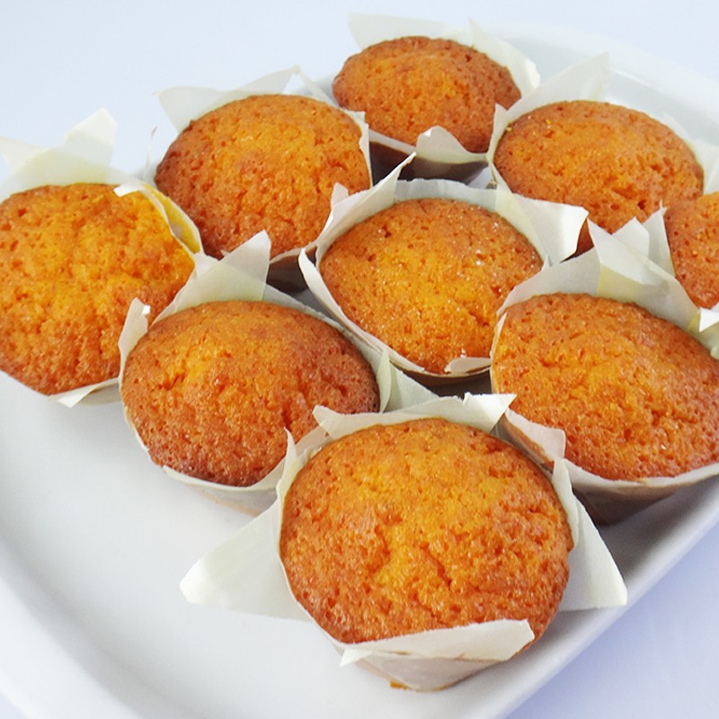 Queques de Cenoura Minis